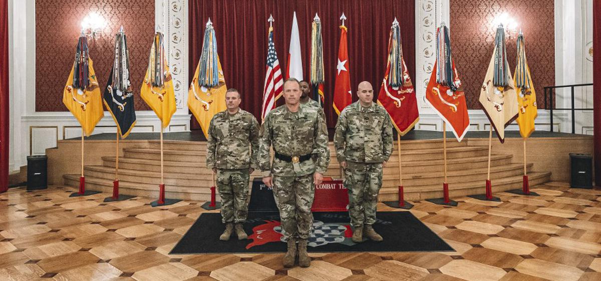 Zmiana dowódcy w 1ABCT - 10BKPanc