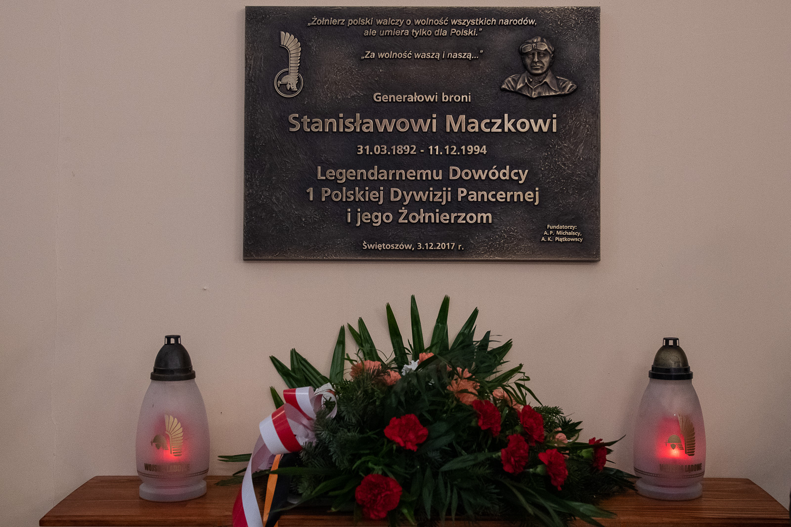 26. rocznica śmierci gen. Stanisława Maczka - 10BKPanc