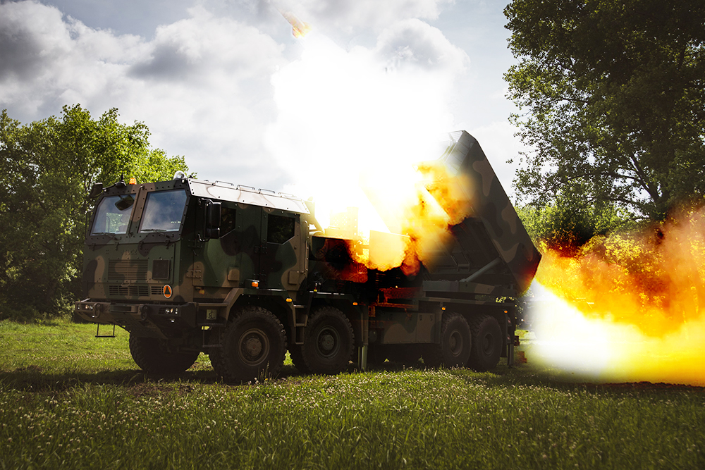 Historyczny moment w 23. Śląskim Pułku Artylerii – Przybycie HOMAR-K ...