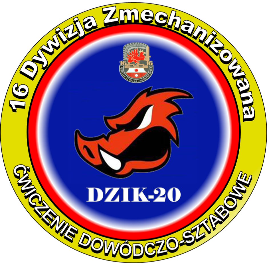 Ćwiczenie Dzik-20 w gotowości do rozpoczęcia - 16PDZ