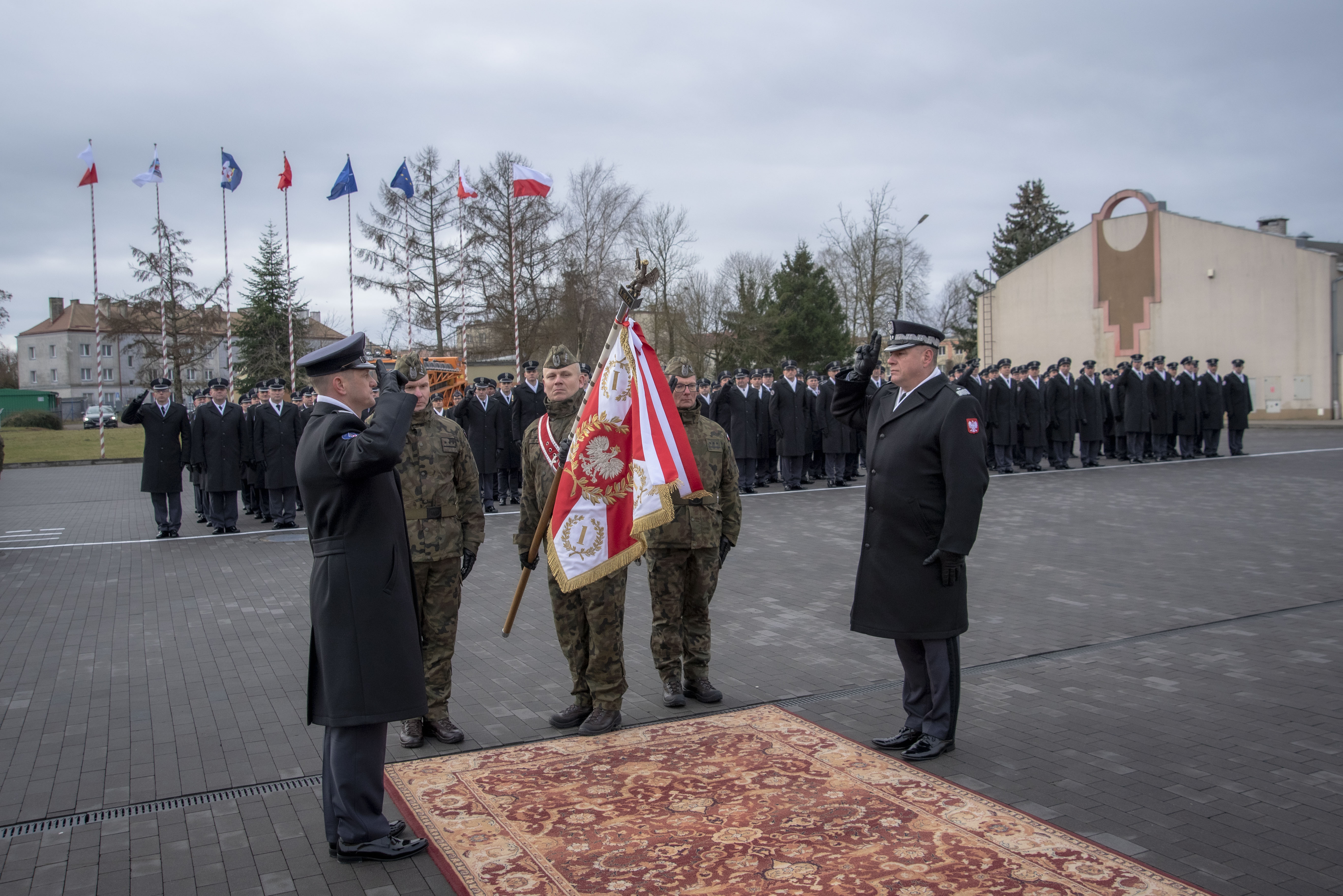 Przekazanie obowiązków Dowódcy 1 Skrzydła Lotnictwa Taktycznego - 1. SLT
