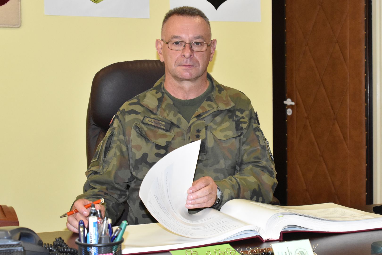 Pożegnanie gen. dyw. dr. Krzysztofa Radomskiego - 20 BBZ