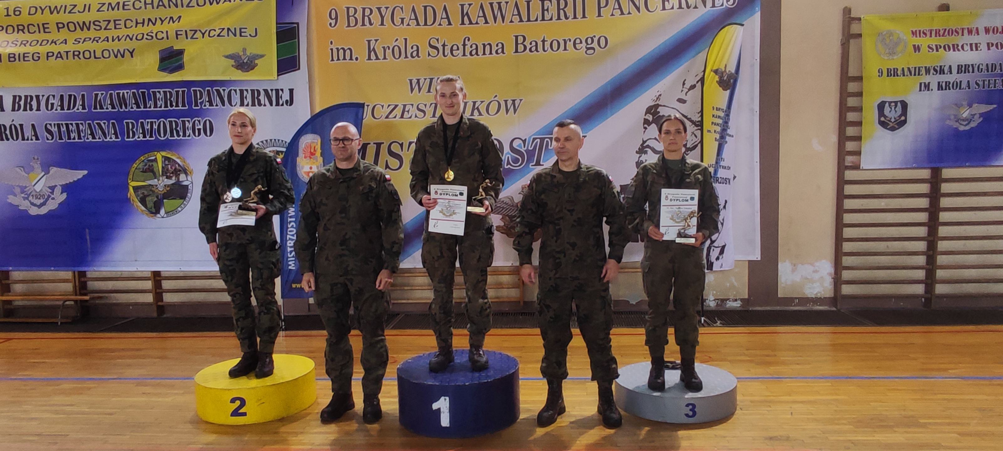 Mistrz w biegu patrolowym. - 20 BBZ