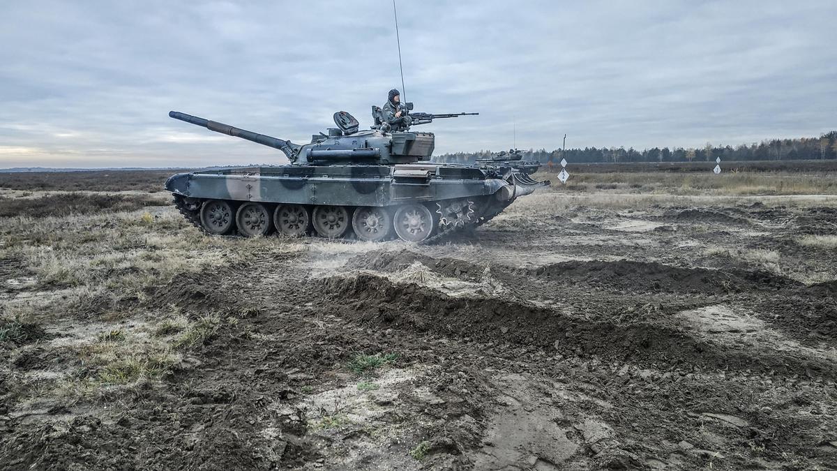Pierwsze strzały z T-72M1 - 34BKPanc