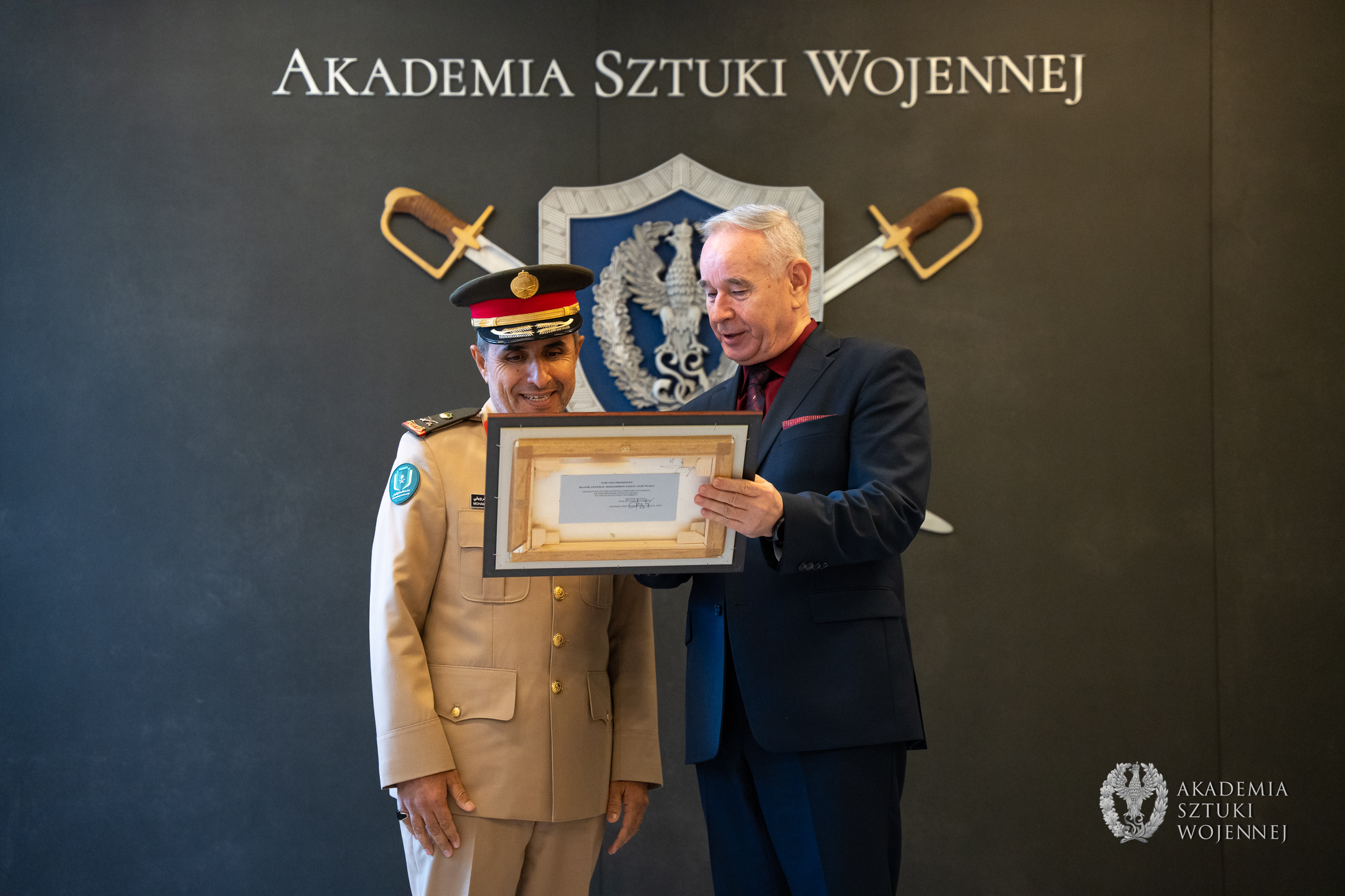 Delegation from National Defense University of the Kingdom of Saudi ...
