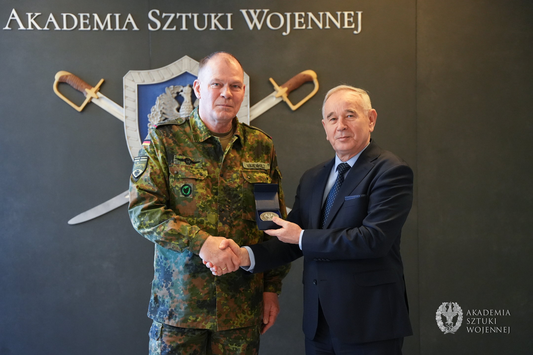 Official visit of the German Defense Attaché to the War Studies ...