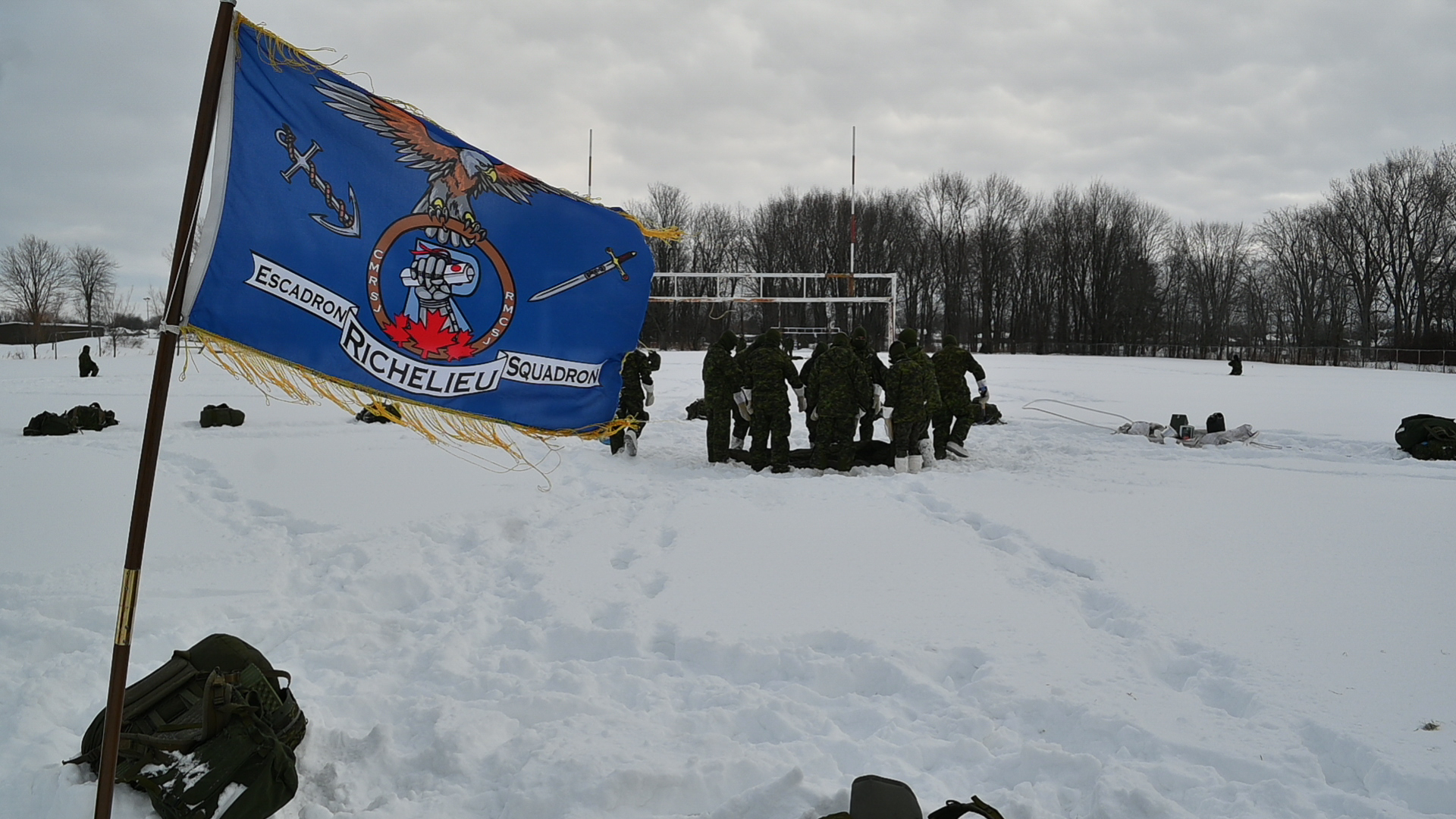 Podchorąży AWL w Royal Military College Saint-Jean - AWL