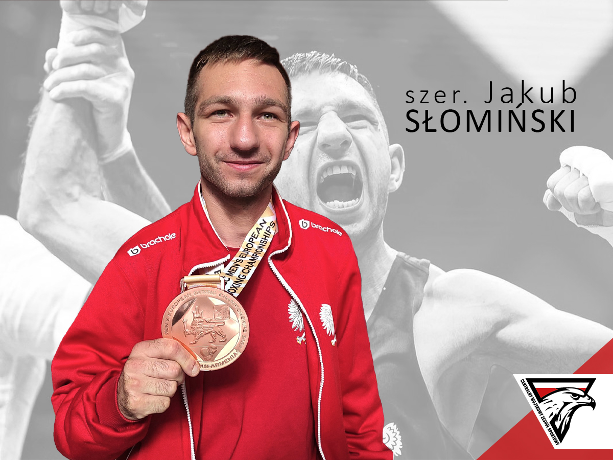 Szer. Jakub Słomiński z brązowym medalem ME w boksie! - CWZS