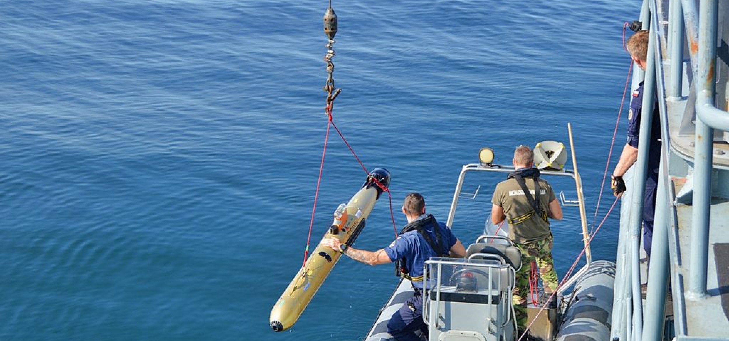 ORP CZAJKA w ćwiczeniu OCEAN 2020 - DGRSZ