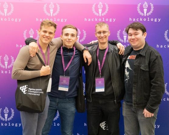 Sukces Koła Zainteresowań Cybernetycznych na hackathonie Hackology - Wojskowa Akademia Techniczna